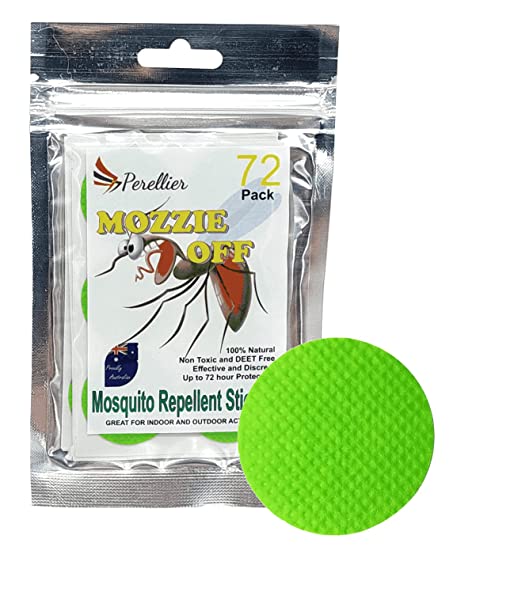 Waterproof Mosquito Repellent Patches. Pack of 72 stickers.
