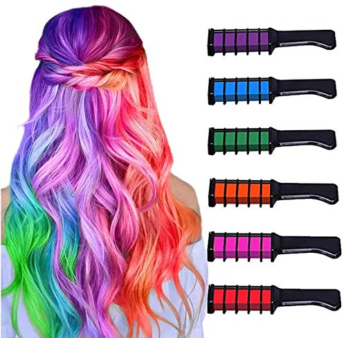 Perellier temporary Hair Chalk for kids and adults